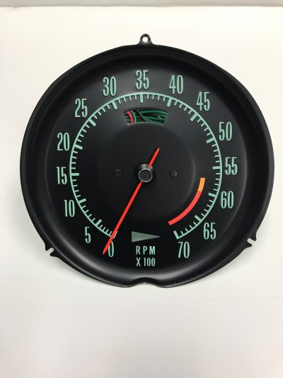 1968-1971 Corvette Tachometer Assembly New Electronic Conversion Tach ...